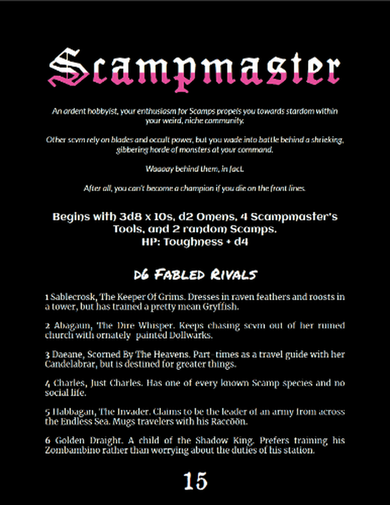 Lil' Scamp by kumada1