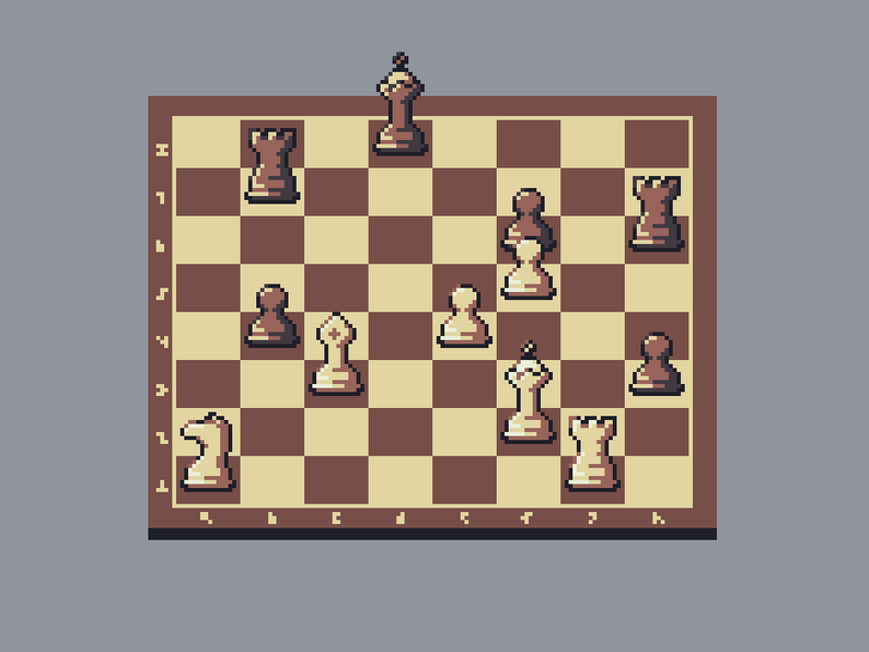 Pixel Chess - Free asset pack by dani maccari