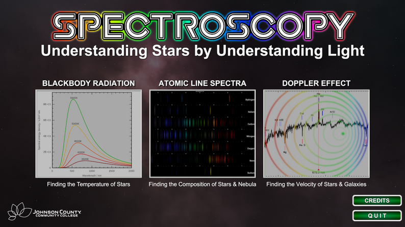 Spectroscopy Simulator by J. Douglas Patterson