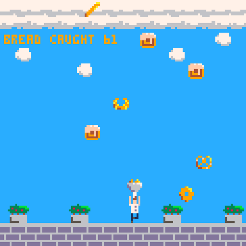 Bread Bombing by Boop Goop.