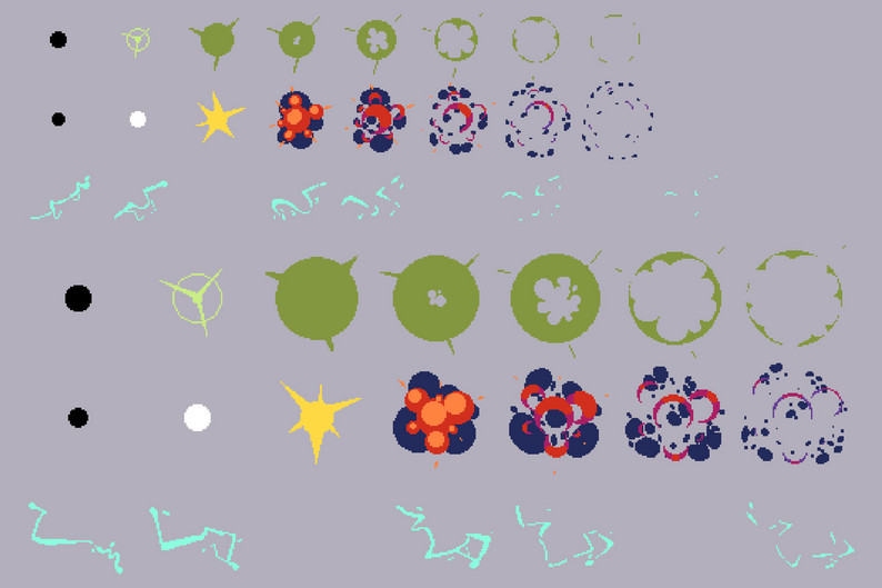 Bombs and Explosions Asset Pack by Free Game Assets (GUI, Sprite, Tilesets)