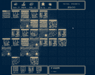 1 Bit Village by protactinium