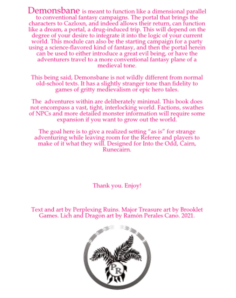 Demonsbane by Perplexing Ruins