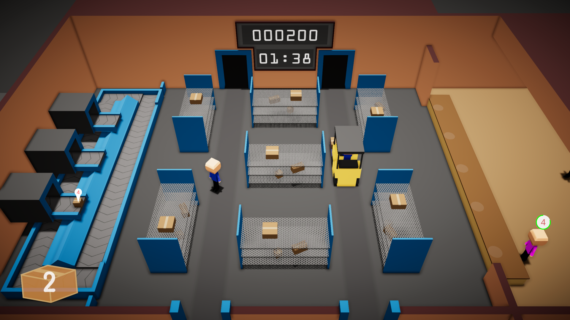 Parcel Panic by PolarsVisuals