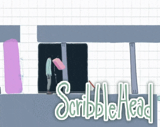 ScribbleHead by bencodrington