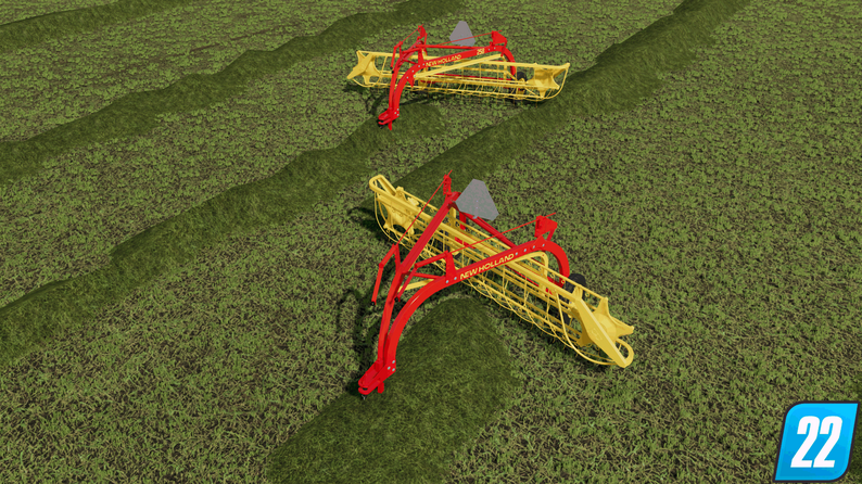 Rolabar rakes and rake hitch by Jono