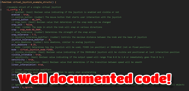 Easy Virtual Joystick for GameMaker LTS 2022 by Harpwood Studio