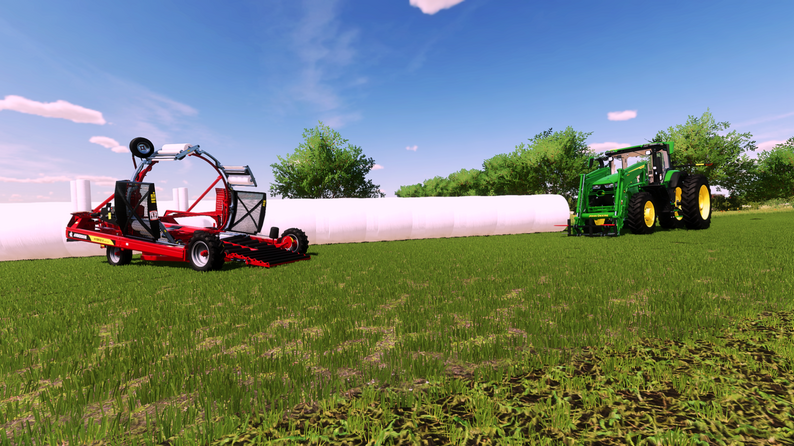 FS22 Anderson Hybrid X Bale Wrapper by Cunningham Modding