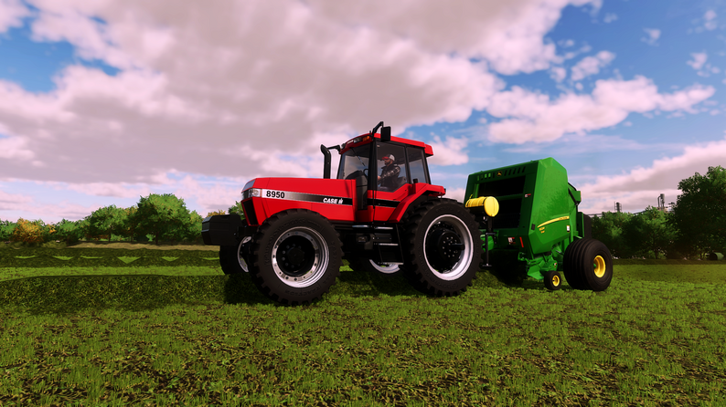 FS22 John Deere 560M Round Baler by Cunningham Modding