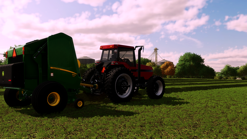 FS22 John Deere 560M Round Baler by Cunningham Modding