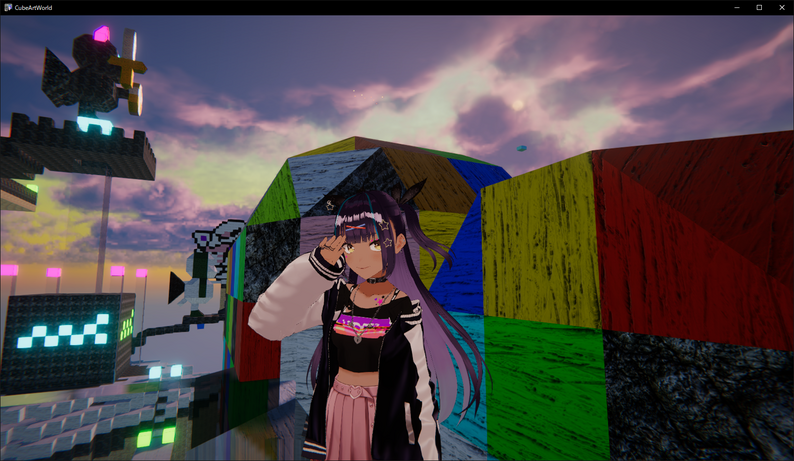 CubeArtWorld by Simplestar