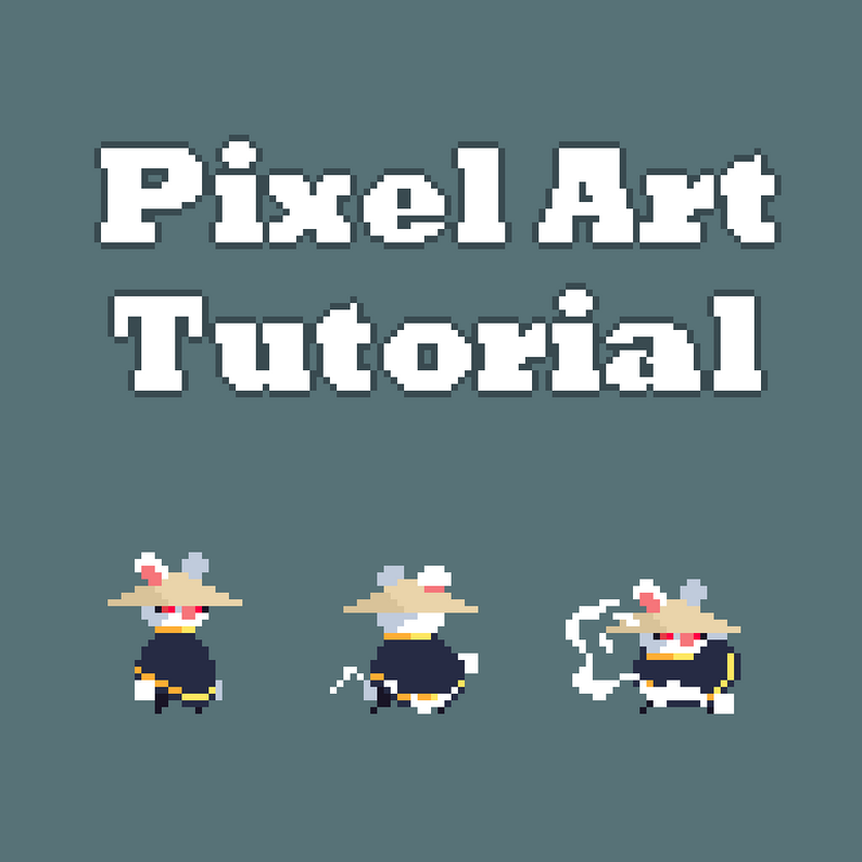 Pixel Art Animation Tutorial 1 - Attack Combo by Penusbmic