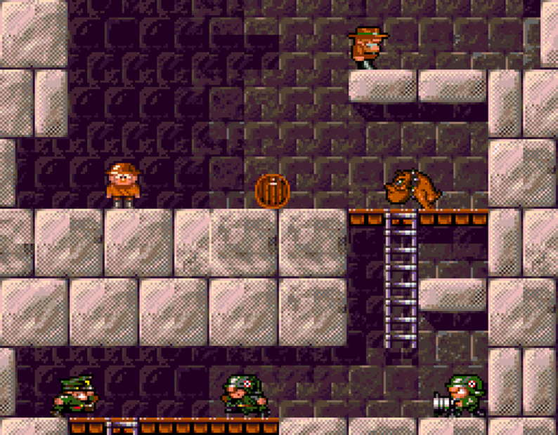 Rick Dangerous - Amiga - Enhanced graphics by Z-team
