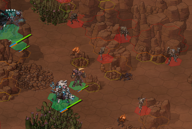 Isometric Battlefield :: Chirar Badlands by Starlight Furnace