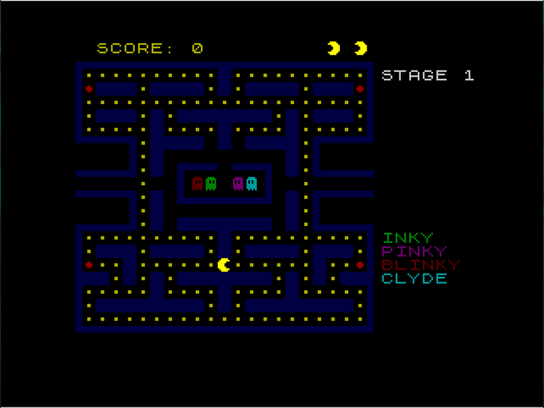 ZX Spectrum PAC-MAN by GLDM Games