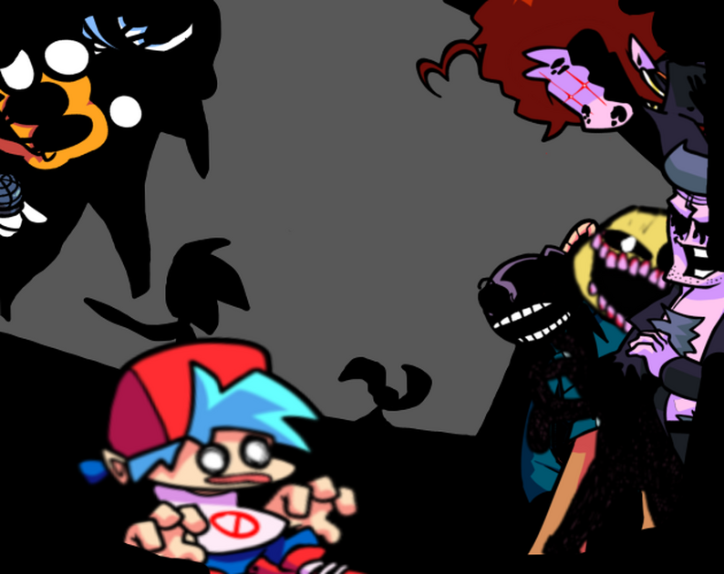 Friday Night Funkin' Shadow by PlayGameVT