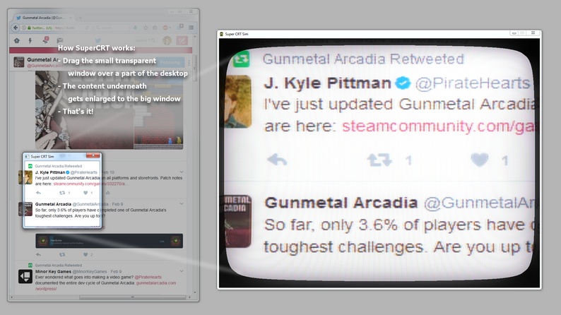 SuperCRT by J. Kyle Pittman