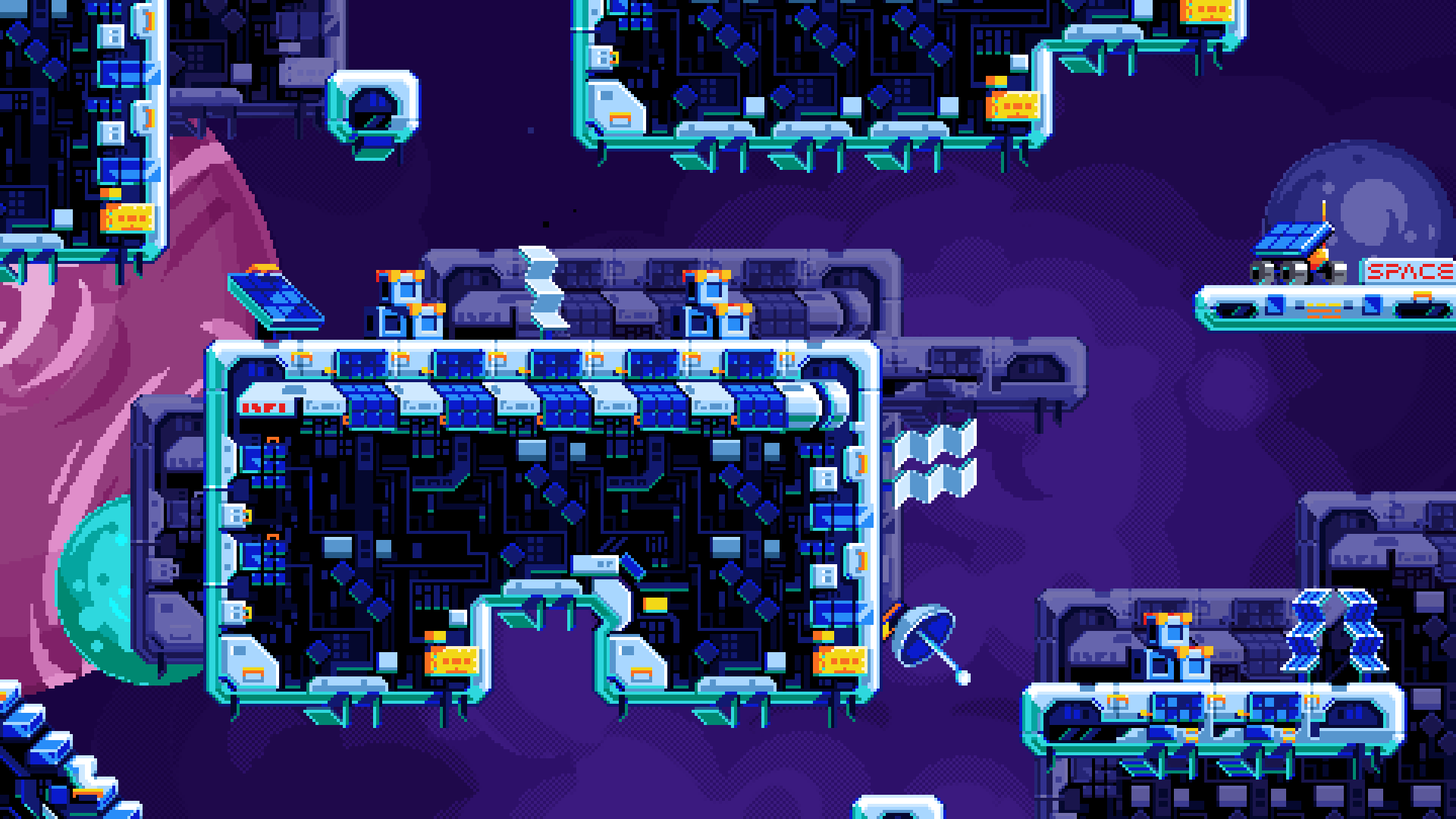 Added fully animated Space tiles! - Industrial Tileset by Atomic Realm