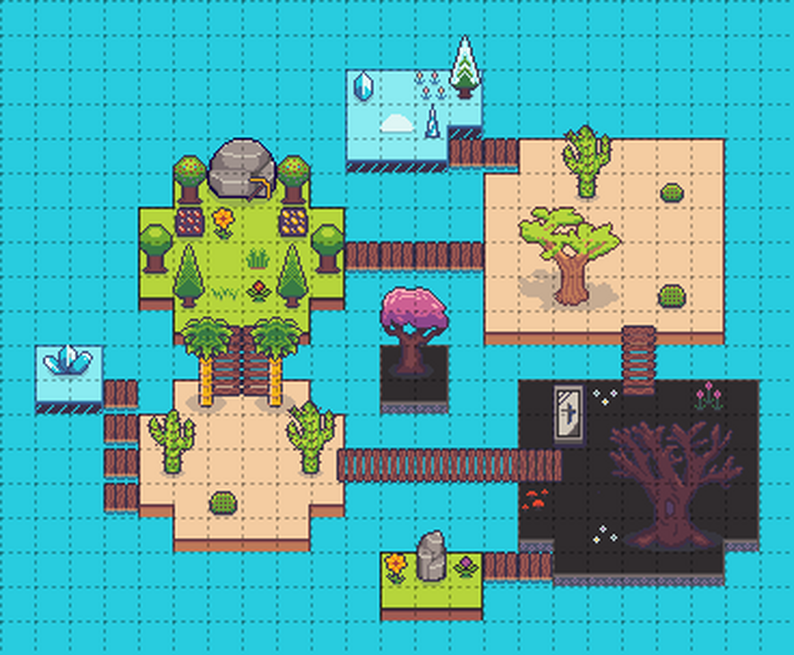 Gatherer's Exterior RPG Pack by Chris' Tutorials