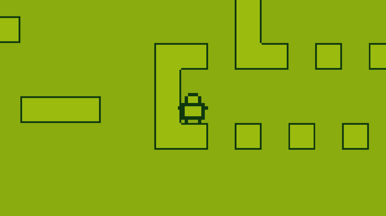 Game Boy Platformer by Rooka