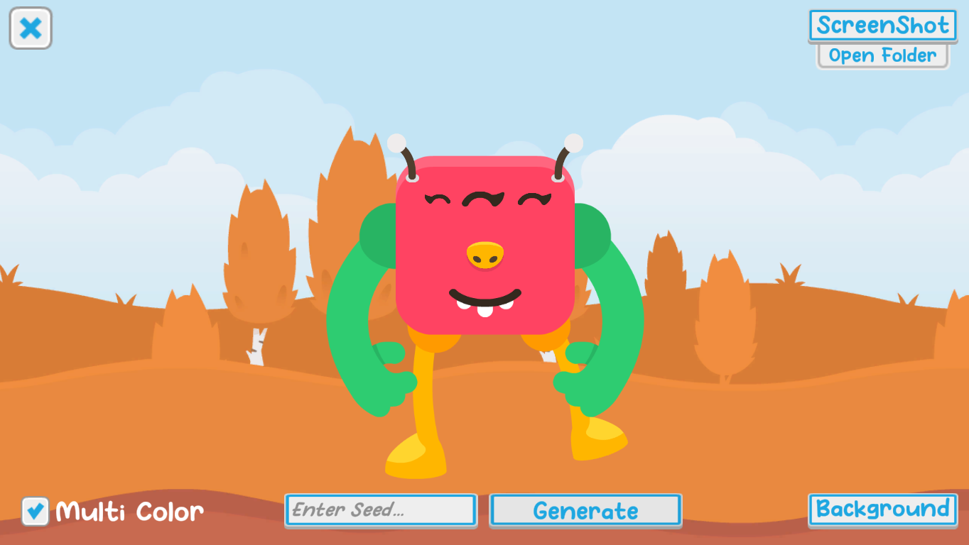 Random Monster Generator By Fadrik Alexander