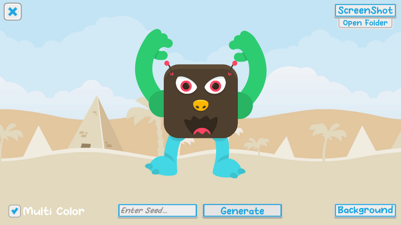 Random Monster Generator by Fadrik Alexander