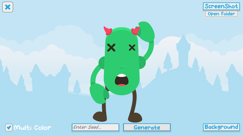 Random Monster Generator by Fadrik Alexander