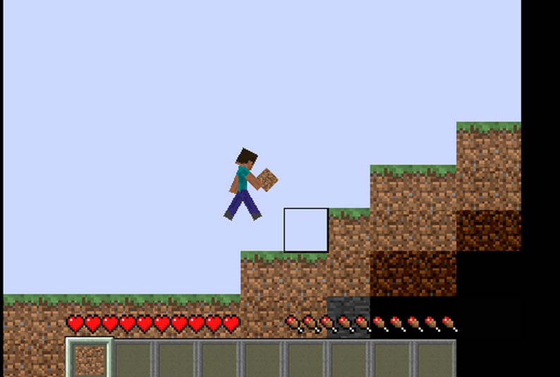 Paper Minecraft 2D by TheChrono