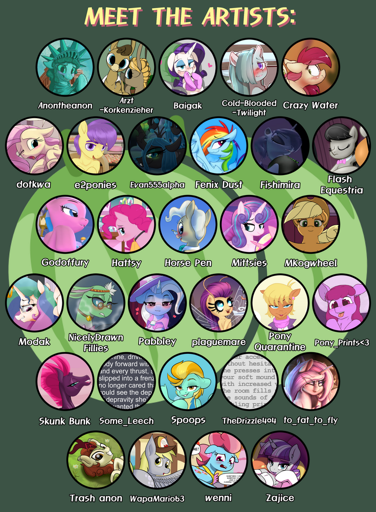 [Teats for Tat] mlp crotchb**bs artpack by MKogwheel