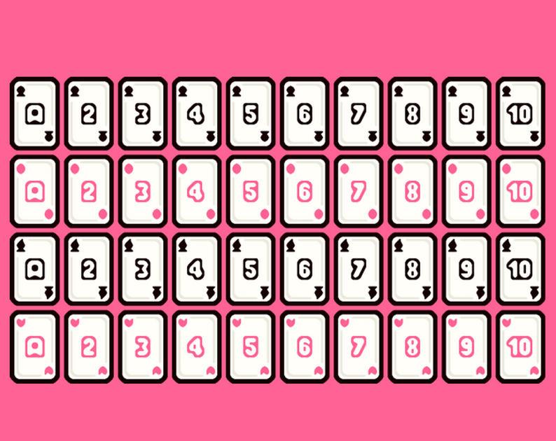 Cute Card Deck - Free Assets by dani maccari