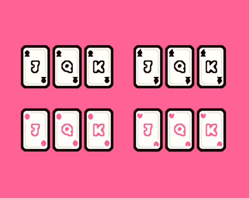 Cute Card Deck - Free Assets by dani maccari