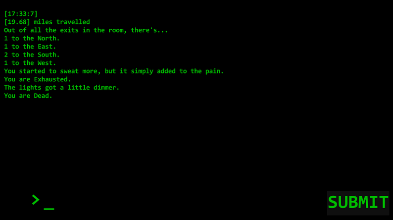 The Backrooms Text Game by lemonlemon