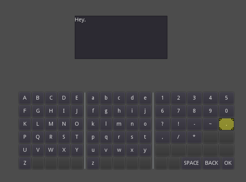 Godot 3.x On-Screen Input Plugin by Haunted Bees Productions