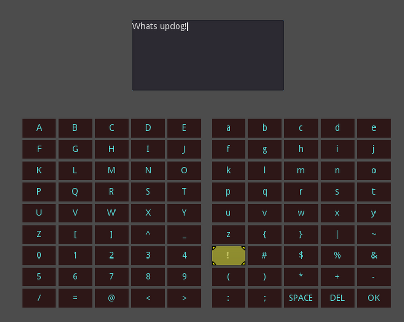 Godot 3.x On-Screen Input Plugin by Haunted Bees Productions