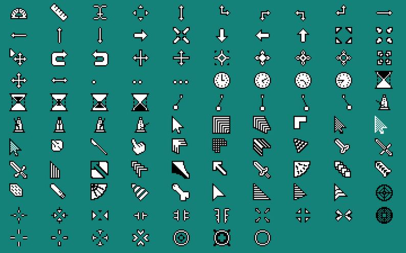 Mouse Cursor Pack by Megabyte Games