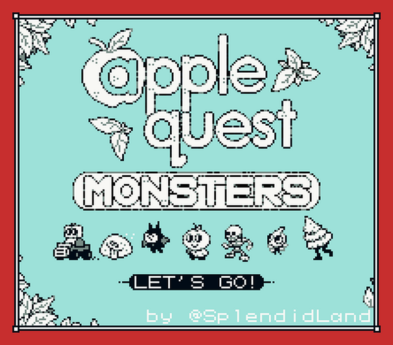 Apple Quest Monsters by splendidland