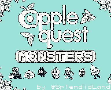 Apple Quest Monsters by splendidland