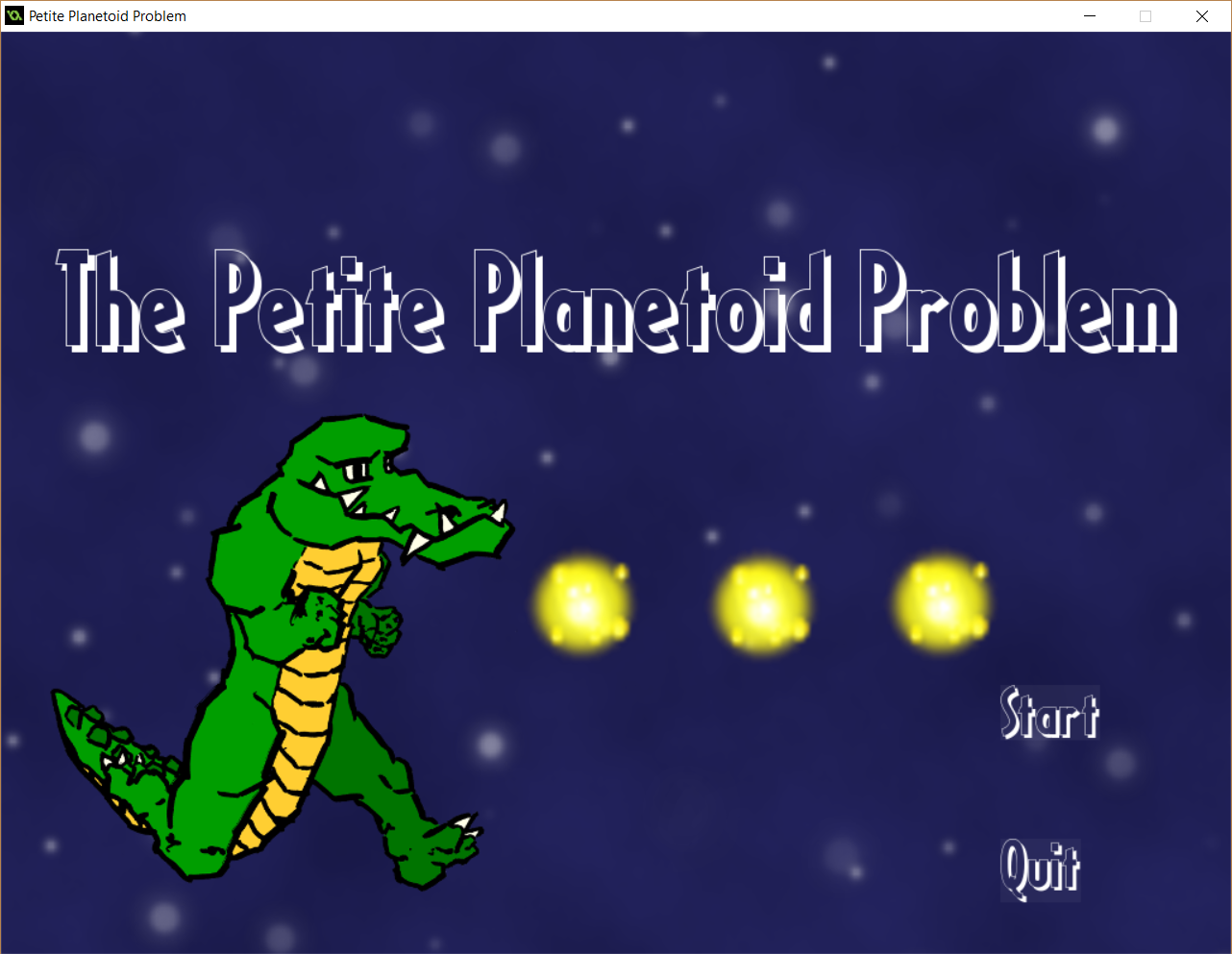 Petite Planetoid Problem By Mike cullingham