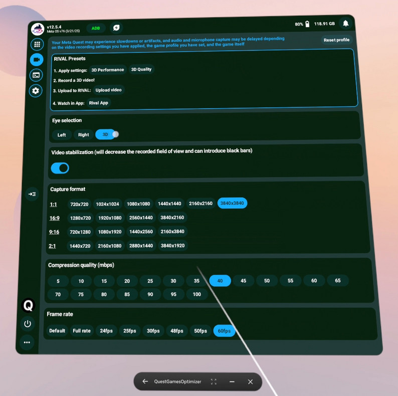 Quest Games Optimizer (QGO) by Anagan79