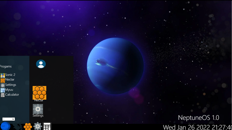 Neptune OS by Freezer Studios