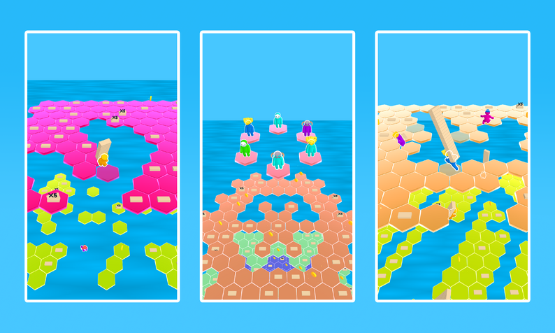 Hexagon Fall | Template + Editor by Watermelon Games