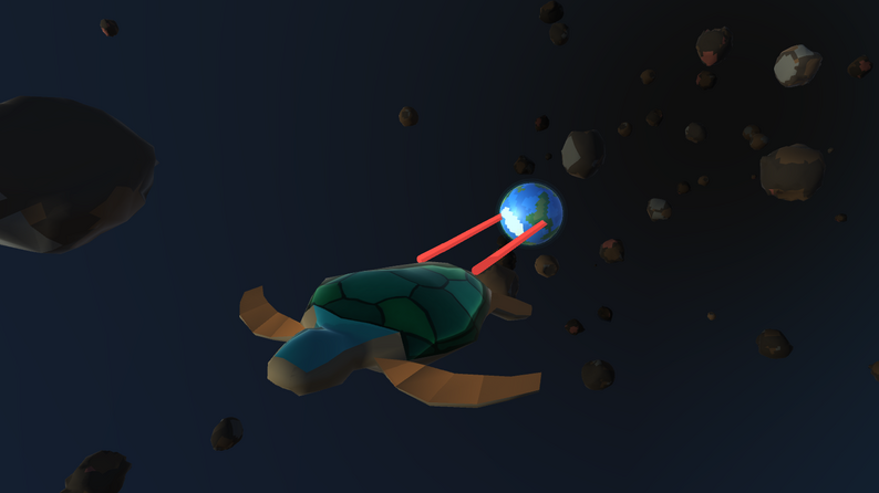 Space Turtle by Sebastian Lague