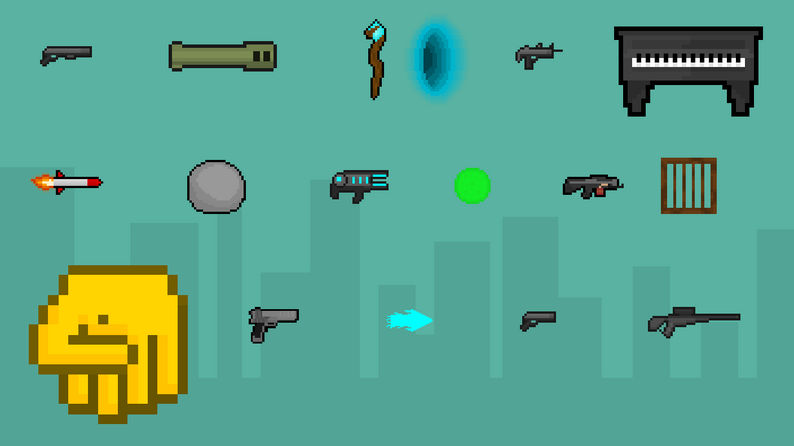 Physics Fight - Local 2 Player Chaos by Wyatt Pixels