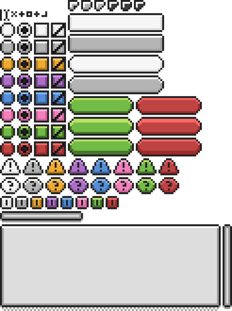 Colourful Game-UI kit - Expansion 1 by Pixel Lad