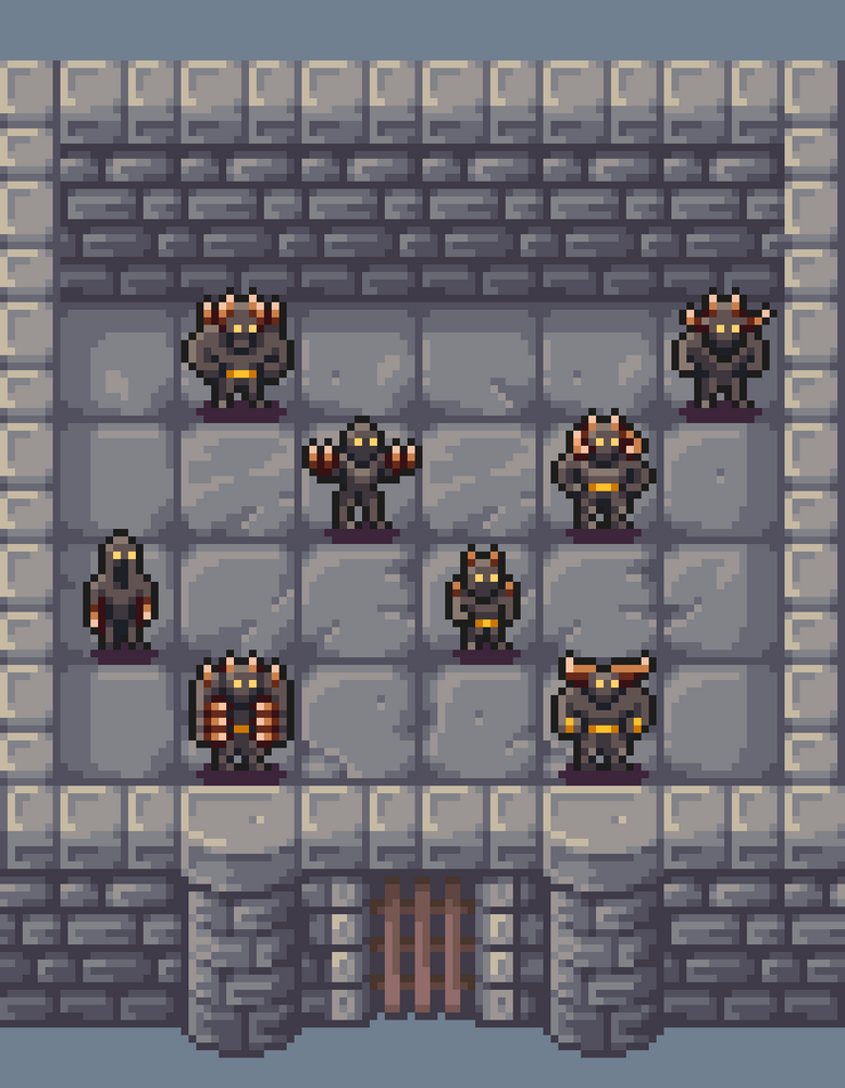 Demon Asset Pack [16x16] by DeepDiveGameStudio