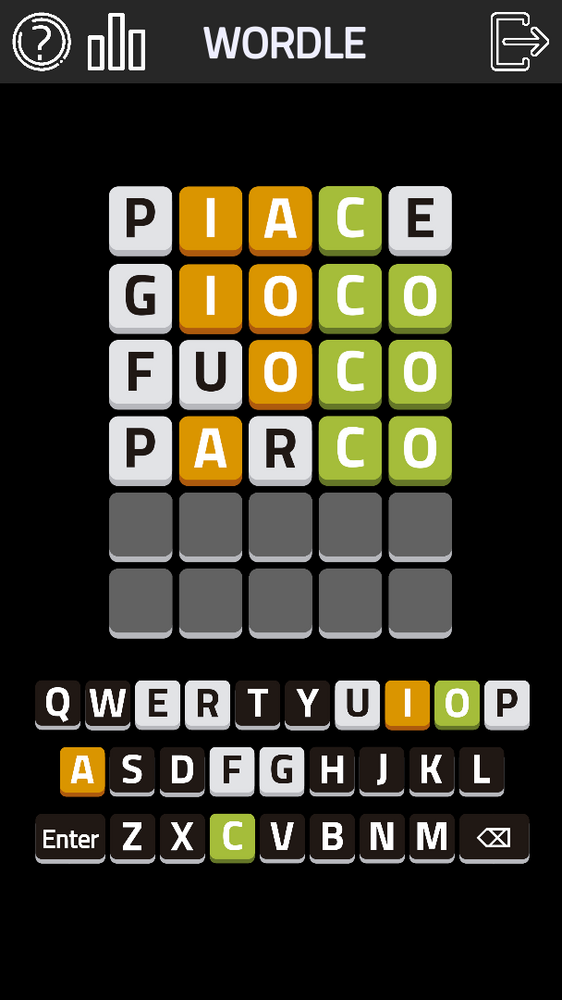 Wordle italiano by Myriad Games