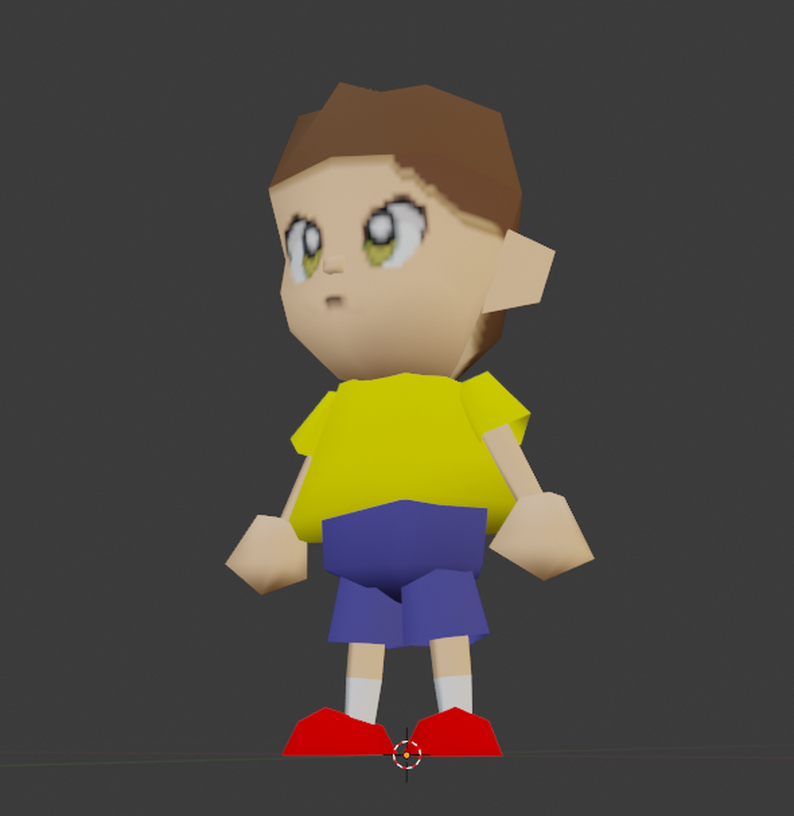 Original N64 style character "alex" by xenith