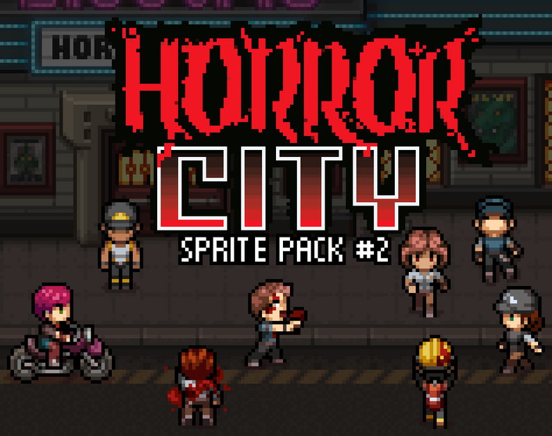 Horror City - Sprite Pack #2 by MalibuDarby