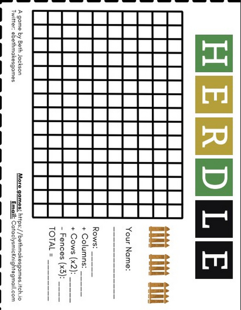 Herdle by Beth and Angel Make Games