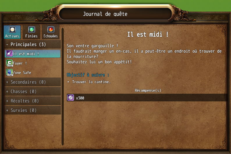 RPG Maker MZ | Quest Journal System by Keiner